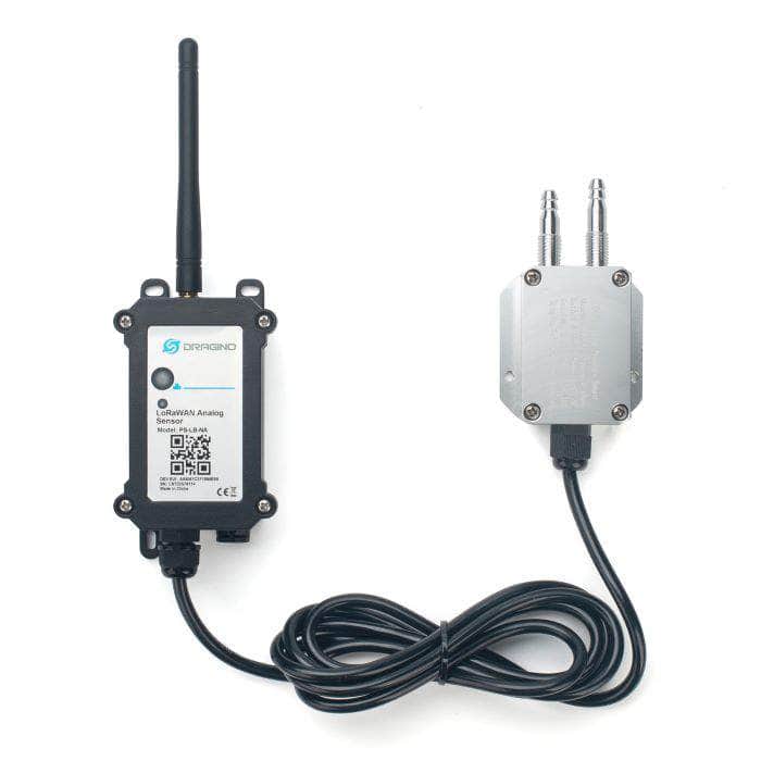 Differential Air Pressure Sensor Wireless LoRaWAN NB-IoT