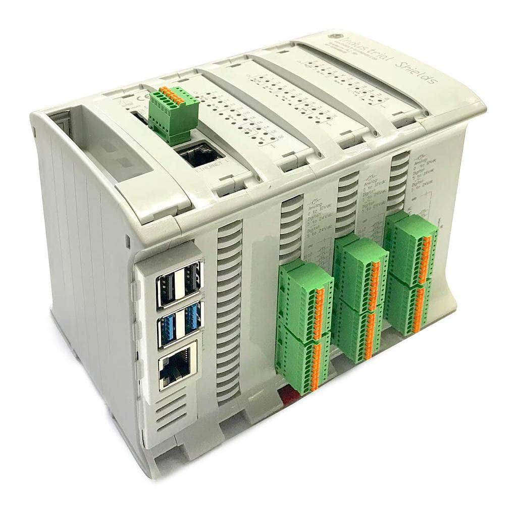 Industrial Raspberry Pi 4b Plc Cpu Expandable Ios Pi Included