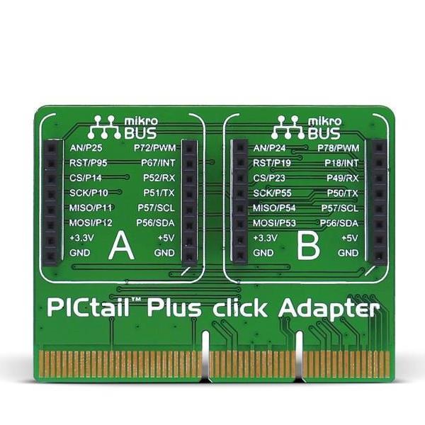 PICtail Plus click Adapter - MikroElektronika Microchip Dev Board