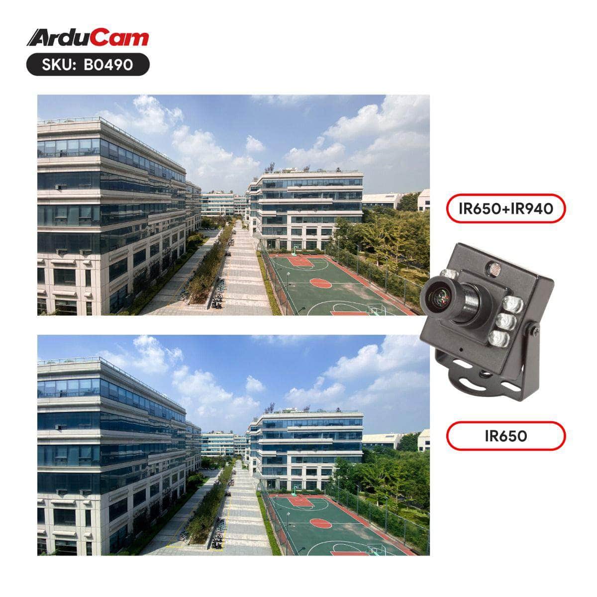 Arducam 2MP IMX462 Day and IR Night Vision USB Camera Metal Case B0490 ...