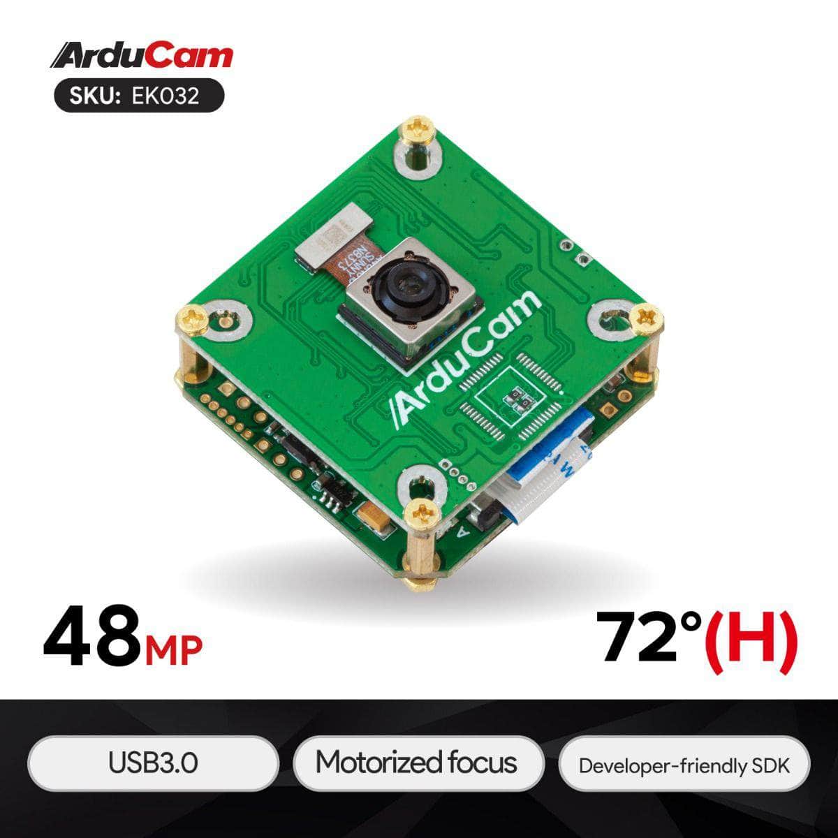 Arducam 48MP Ultra High Resolution USB3 Camera Evaluation Kit EK032 ...