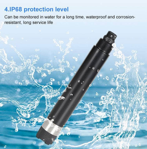 IQDO Industrial Dissolved Oxygen Sensor Modbus RS485 5m Cable