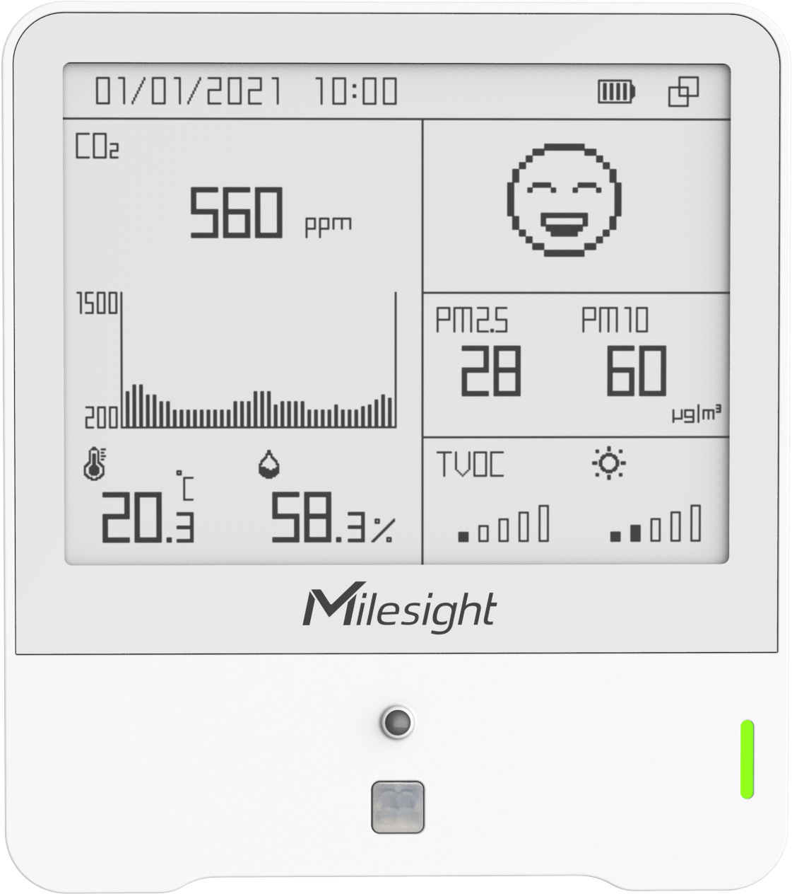 IQFLOW Wireless Air Quality Monitoring LoRaWAN Sensor Solution Kit – IOT Store
