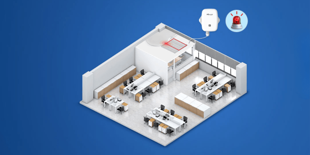 Milesight EM300-MLD LoRaWAN Membrane Leak Detection Sensor