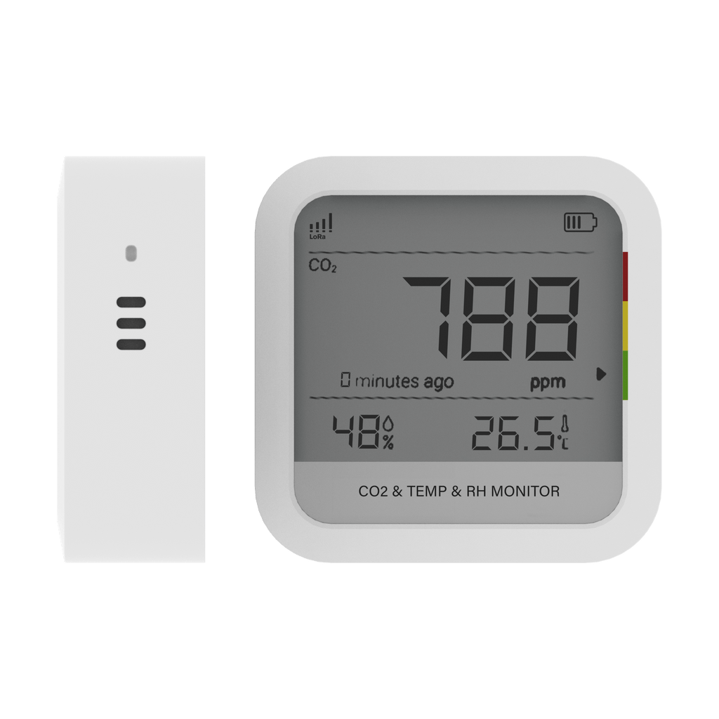 LoRaWAN CO2, Temperature & Humidity Monitoring Sensor
