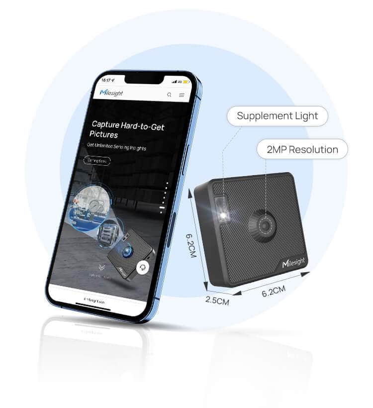 Milesight X1 AI IoT Sensing Camera Low Power Wi-Fi and Wi-Fi Halow ...