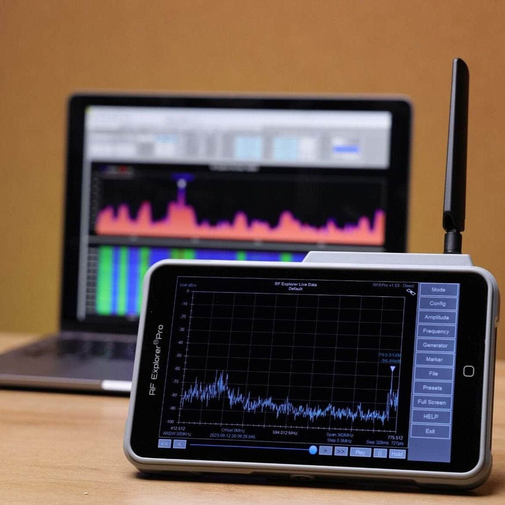 RF Explorer Pro - Touch Screen Spectrum Analyzer
