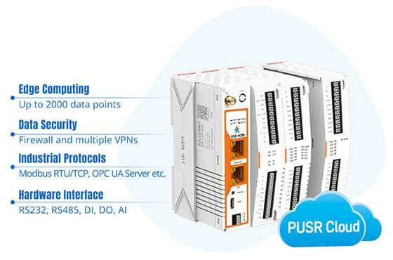 Industrial Remote IO Edge Gateway Data Logger USR-M300