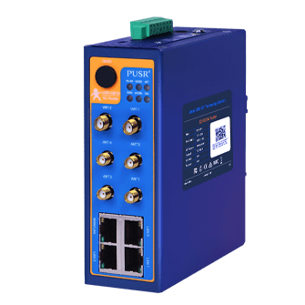 USR-G816 5G Global Multi-Port Industrial Cellular Router WiFi DIN-Rail