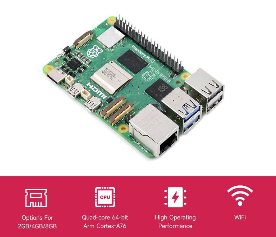 Raspberry Pi 5 4GB RAM Starter Kit