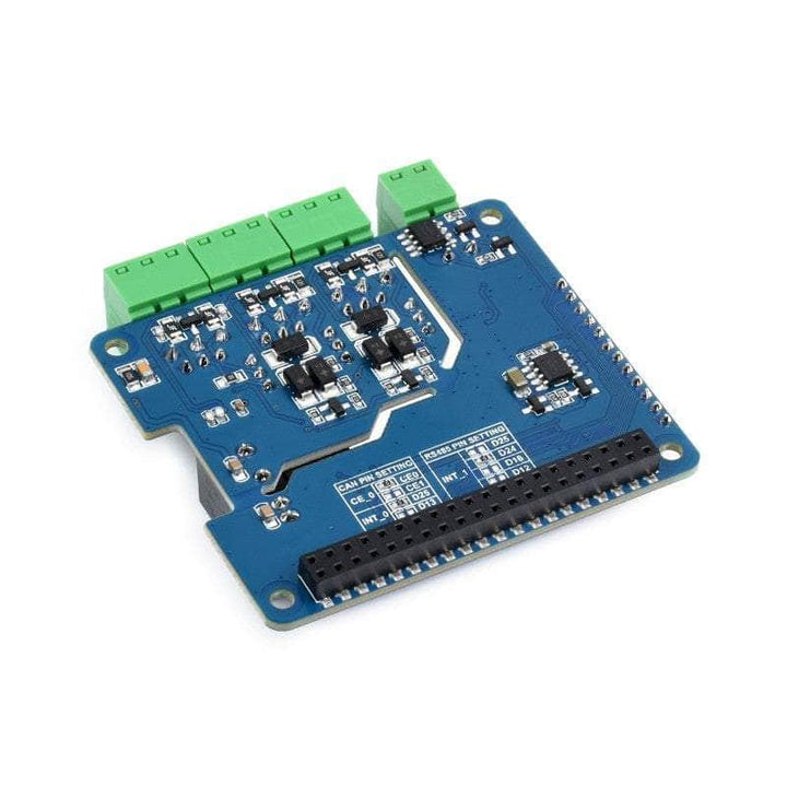 Isolated RS485 CAN HAT For Raspberry Pi, 2-Ch RS485, 1-Ch CAN – IOT Store