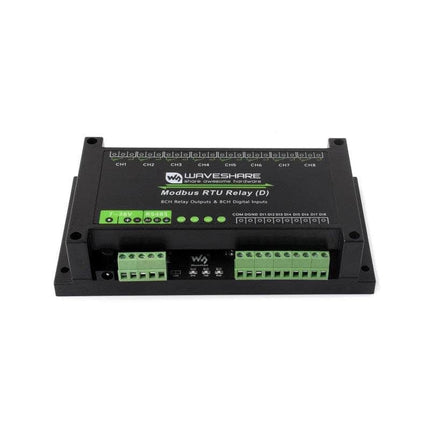 Industrial Modbus RTU 8-ch Relay Digital Input and RS485 Interface ...