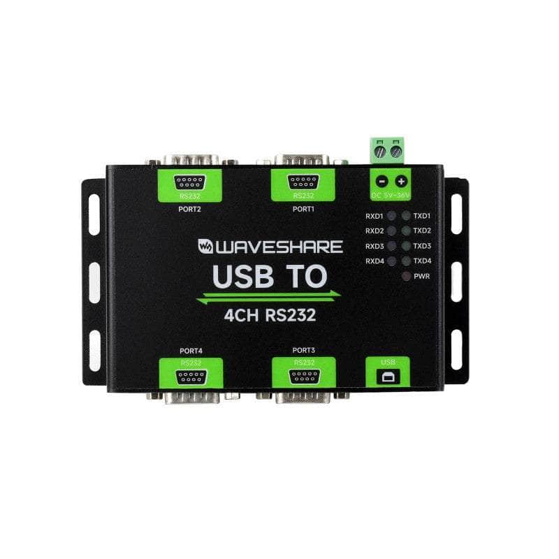 USB To 4Ch Serial RS232 Converter