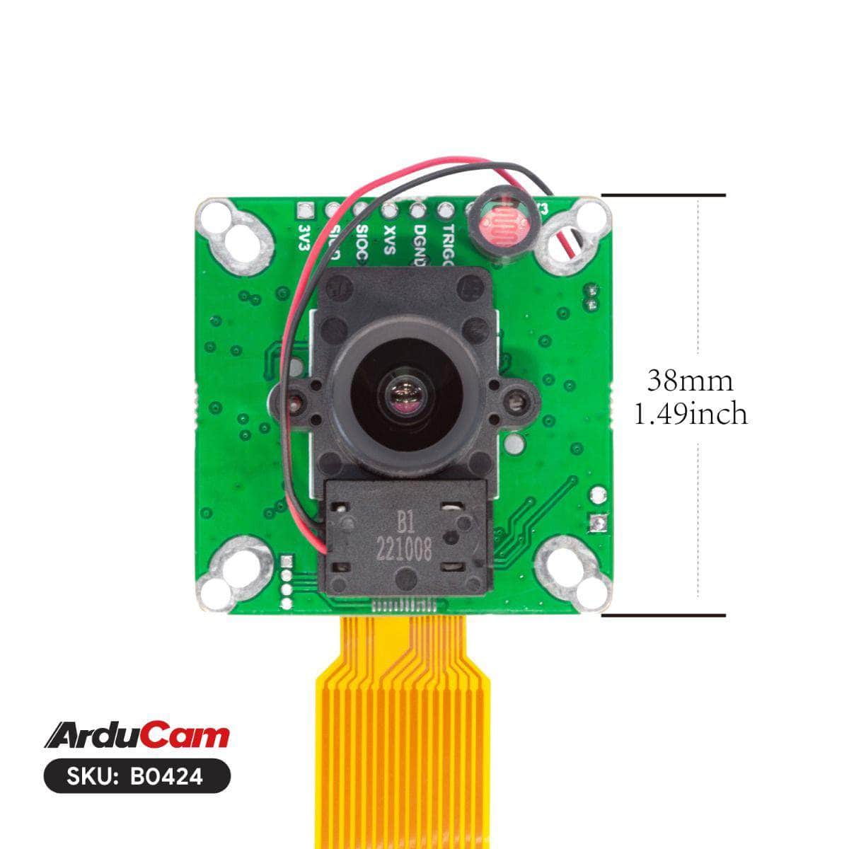 Arducam 2MP Low Light STARVIS IMX290 Motorized IR-CUT Camera B0424 ...