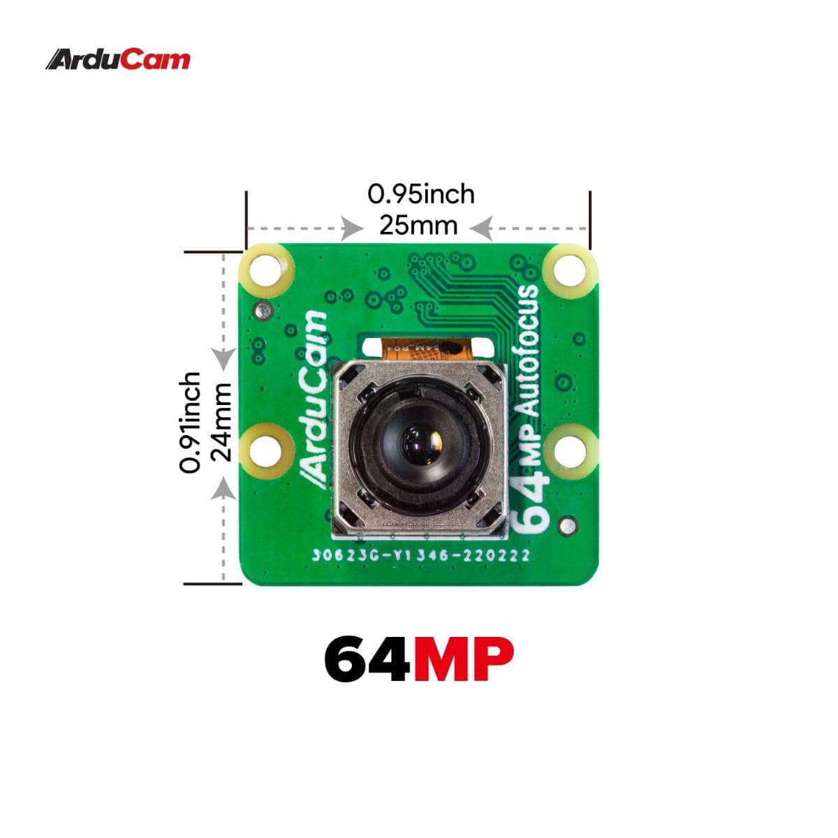 Arducam 64MP Autofocus Quad-Camera Kit for Raspberry Pi B0402 – IOT Store