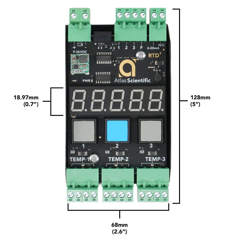 Industrial RTD Temperature Kit - Atlas Scientific - IoT Store