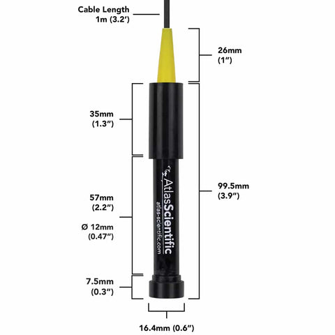 Lab Grade Dissolved Oxygen Probe - Atlas Scientific @ IOT Store