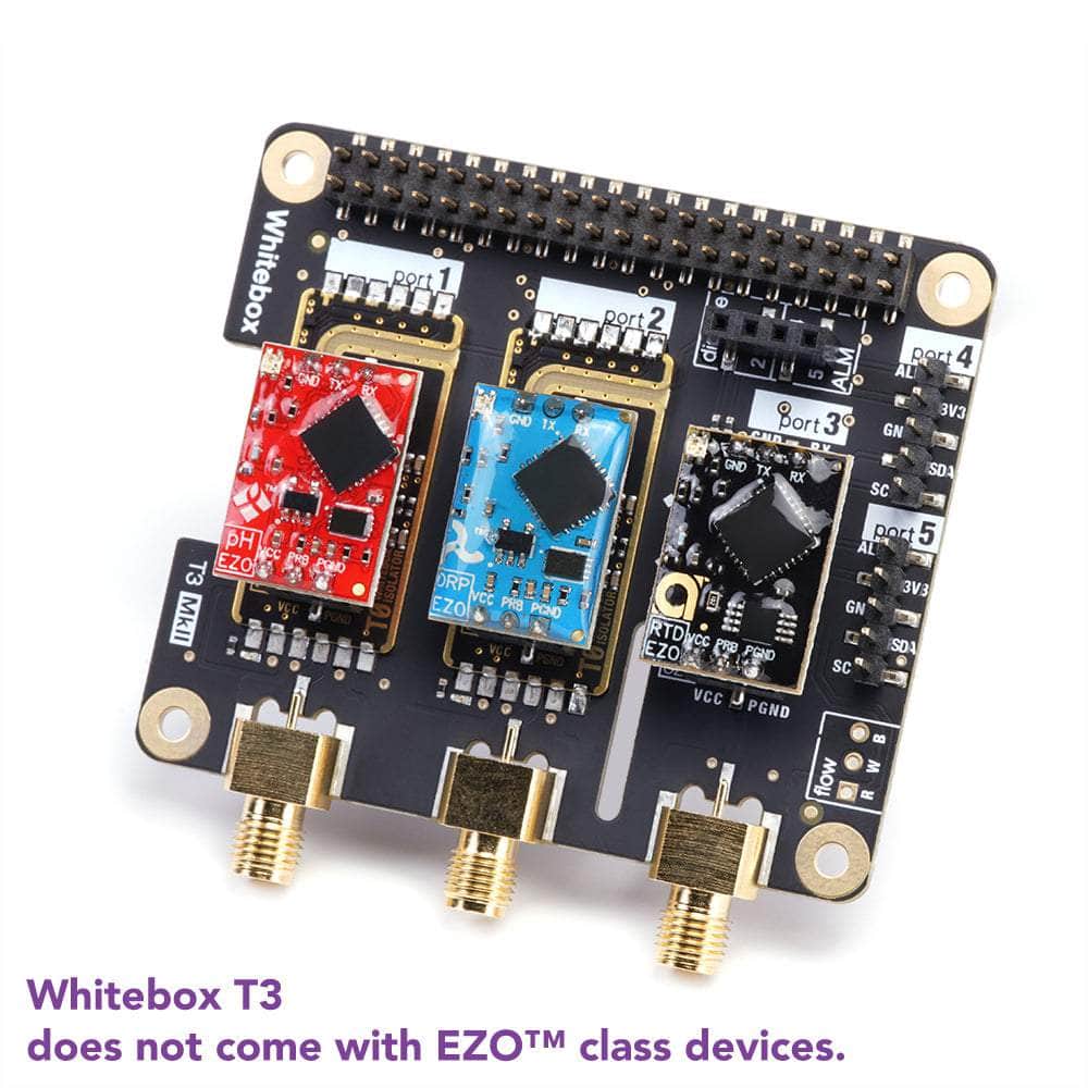 Whitebox T3 Multi Sensor HAT for Raspberry Pi - Atlas Scientific