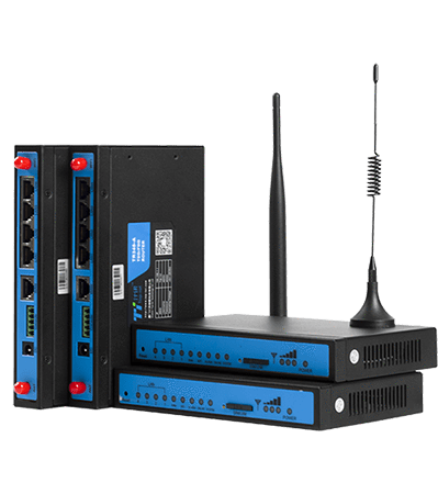 Industrial 4G LTE Cellular WiFi Router 4-LAN TR341 Series @ IOT Store