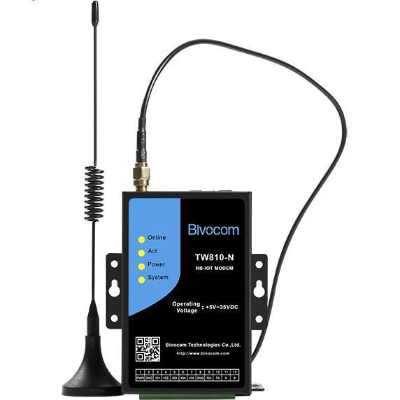TW810 Industrial NB-IoT Modem with Terminal Block RS-232/485/422