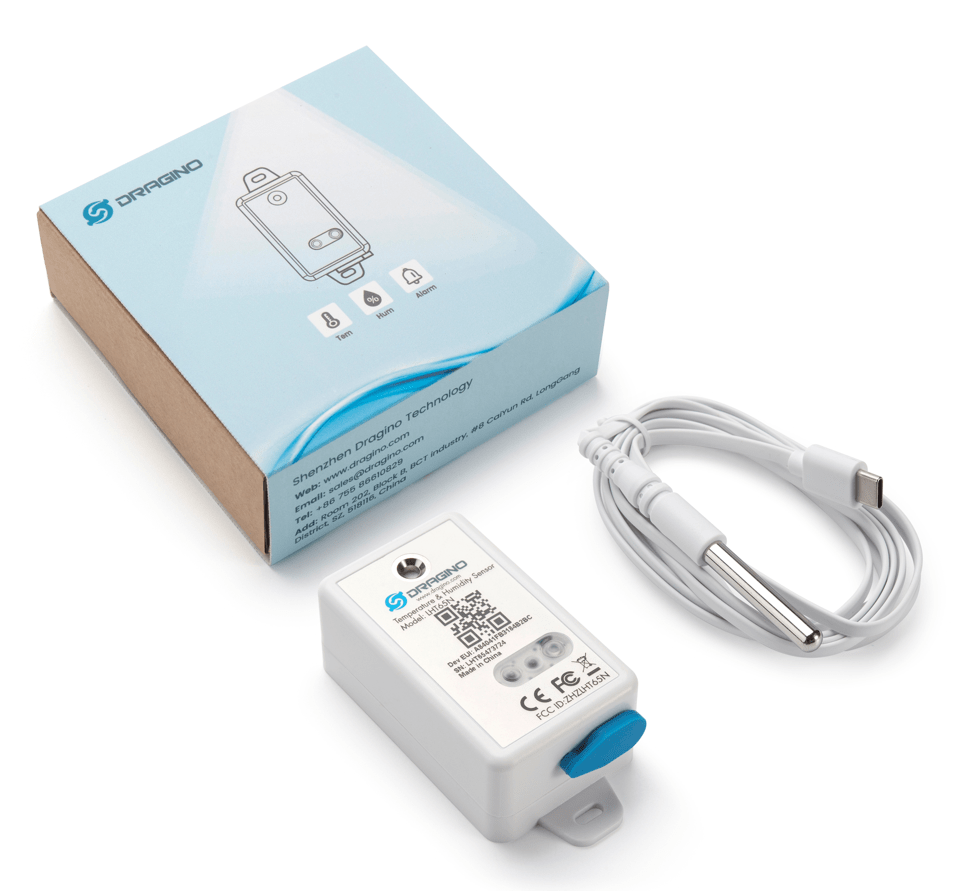 LHT65N LoRaWAN Temperature & Humidity Sensor @ IOT Store