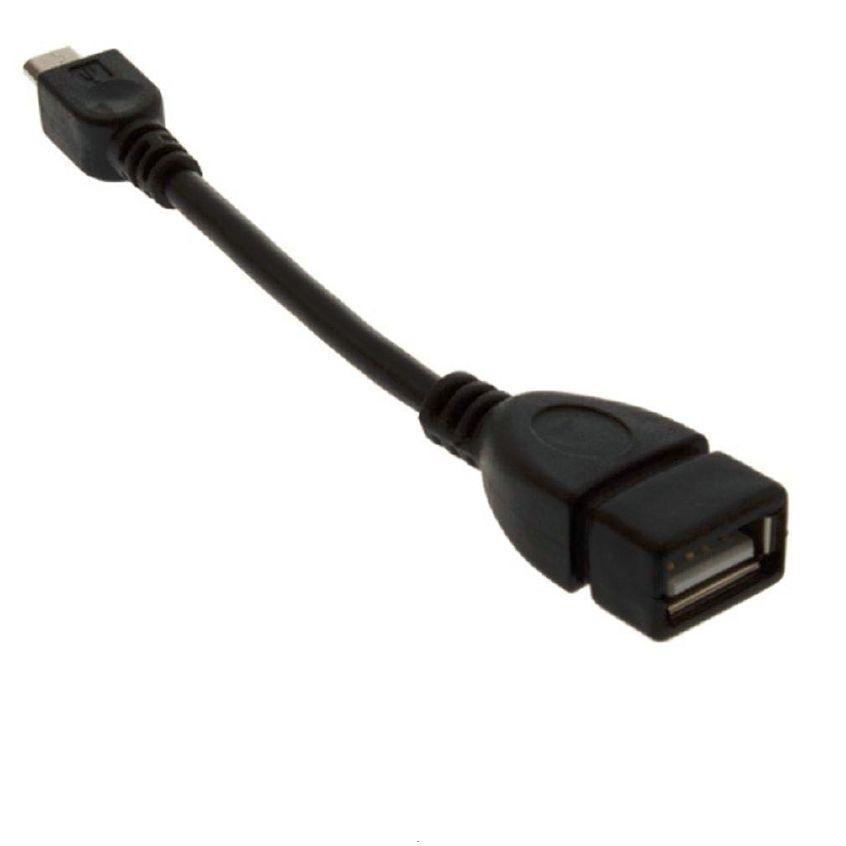 USB 2.0 Female OTG to Micro USB Male 5Pin Cable Adapter @ IOT Store AU