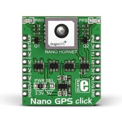 NANO GPS click - MikroElektronika Smallest GPS Module @ IOT Store AU