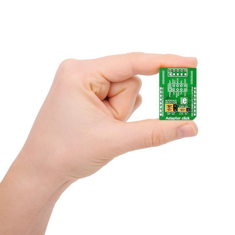 Adapter Click - MikroElektronika IDC10 Headers to mikroBUS Socket