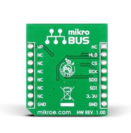 FRAM click - MikroElektronika 256K Ferroelectric Random Access Memory