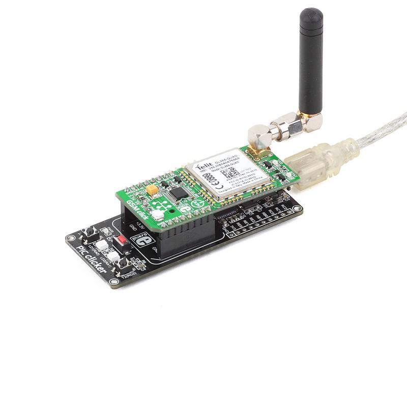 PIC Clicker - MikroElektronika Compact Development Board @ IoT Store