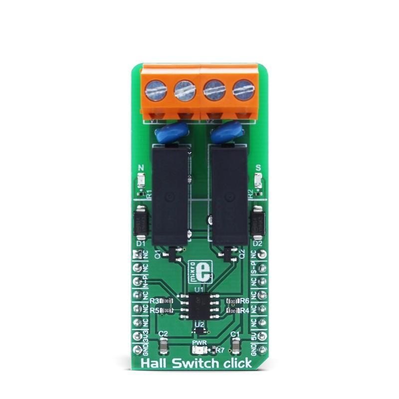 Hall Switch click - MikroElektronika Dual-Relay Click Board