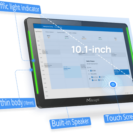 Milesight DS7610 LoRaWAN IOT Display Gateway 10.1" Touch Screen – IOT Store