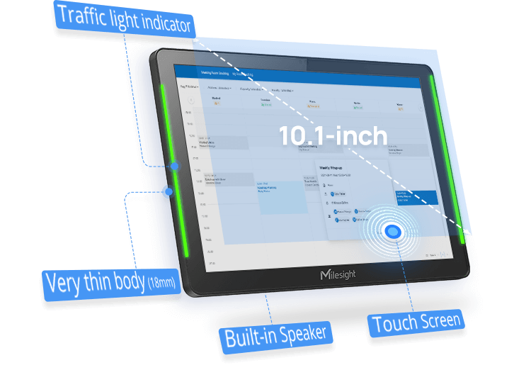 Milesight DS7610 LoRaWAN IOT Display Gateway 10.1" Touch Screen – IOT Store