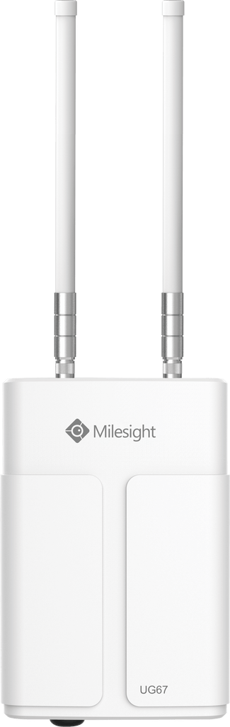 Milesight UG67 Outdoor LoRaWAN Gateway, 8-CH WiFi GPS POE