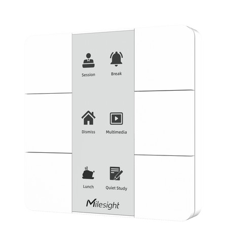 Milesight WS156 & WS136 Smart Scene Panel Indoor LoRaWAN Controller