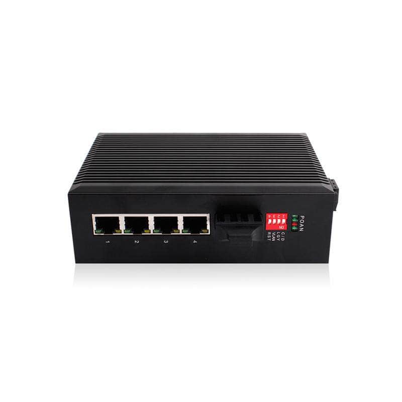 Industrial 4 Port Ethernet Switches POE and Fibre USR-SDR041