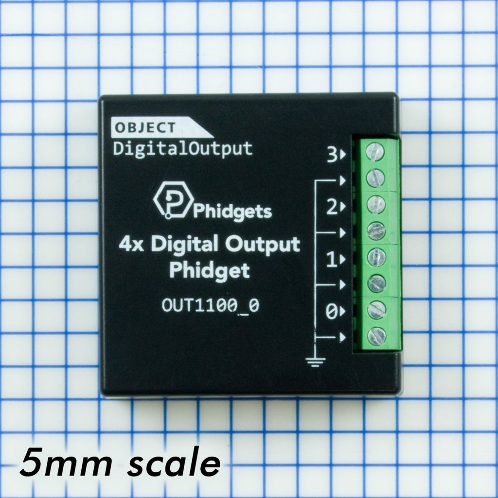 4x Digital Output Phidget VINT Hub - OUT1100_0 - IoT Store Australia