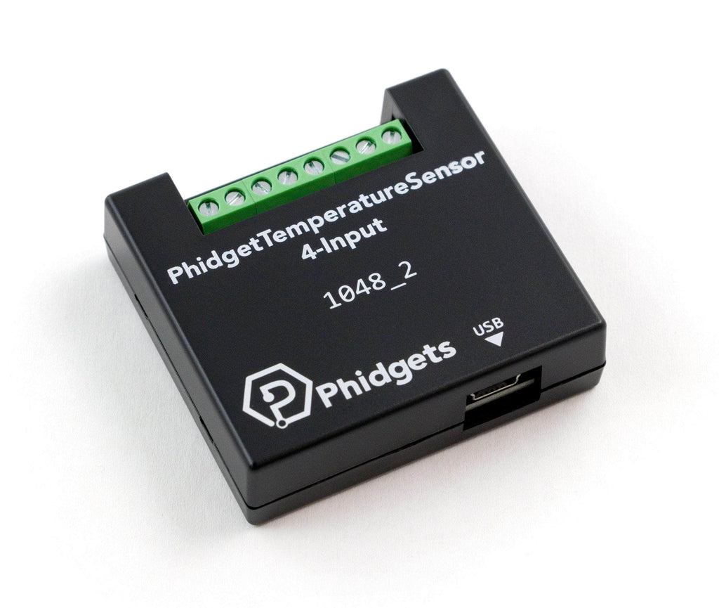 Phidget Temperature Sensor 4-Input Enclosed 1048_2B @ IOT Store AU