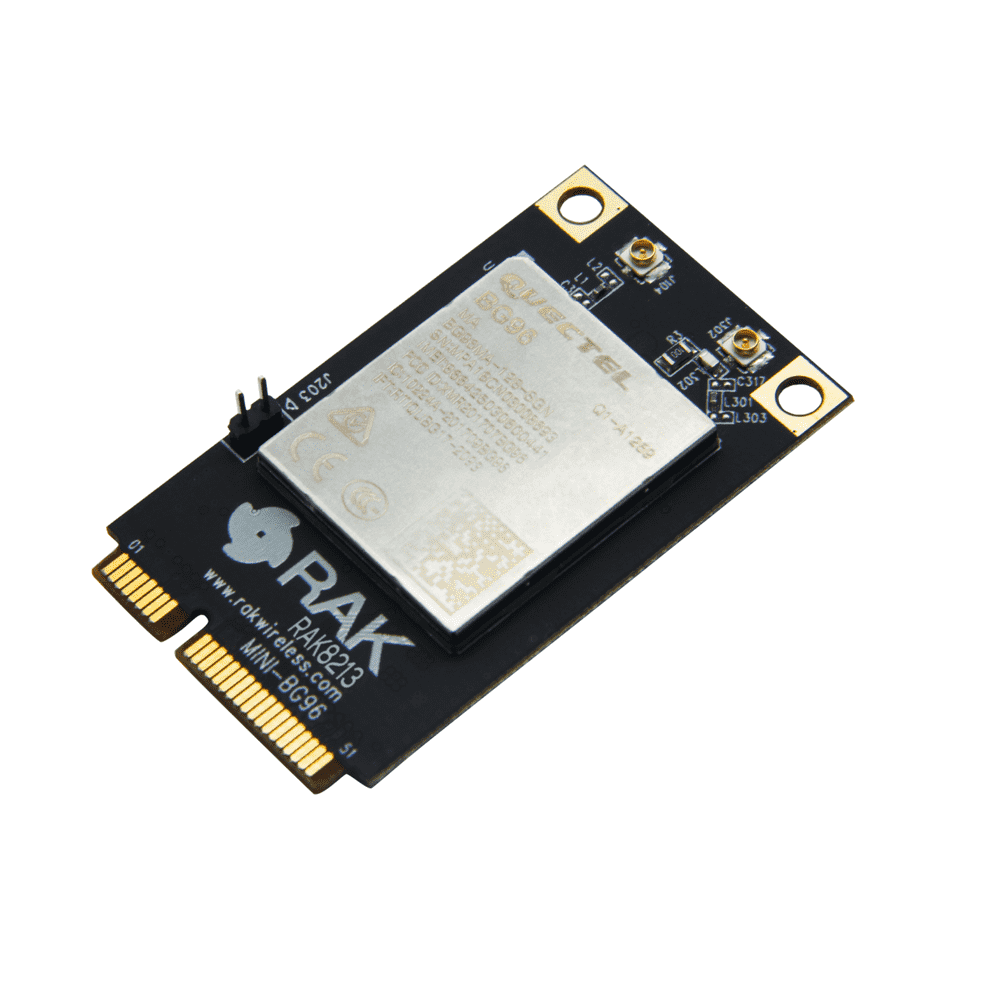 RAK8213 BG96 Mini PCIe Cellular IoT module 4G, LTE Cat-M1, NB-IoT