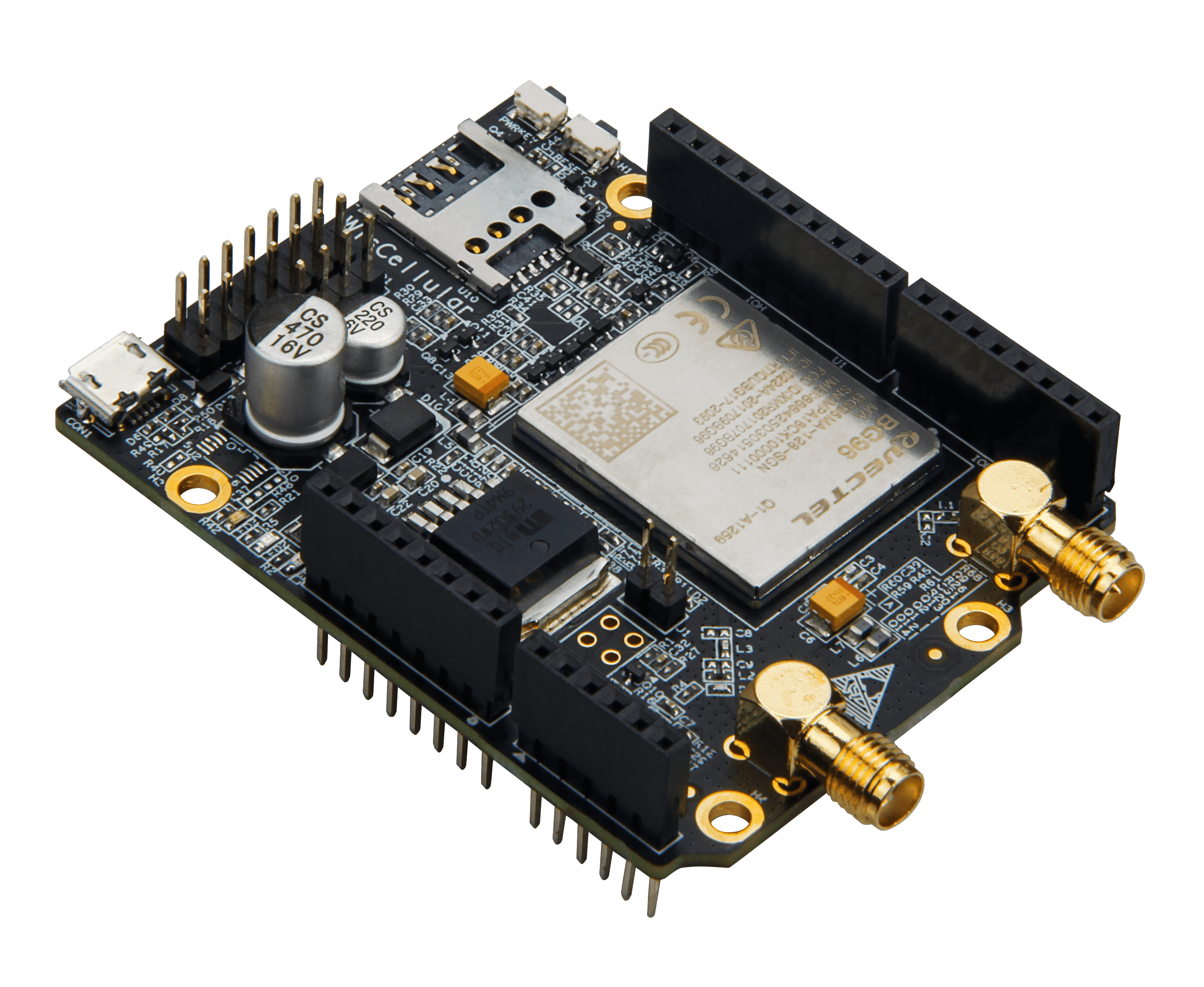 WisLink Cellular BG96 Arduino Shield LTE Cat-M1, NB-IoT – IOT Store