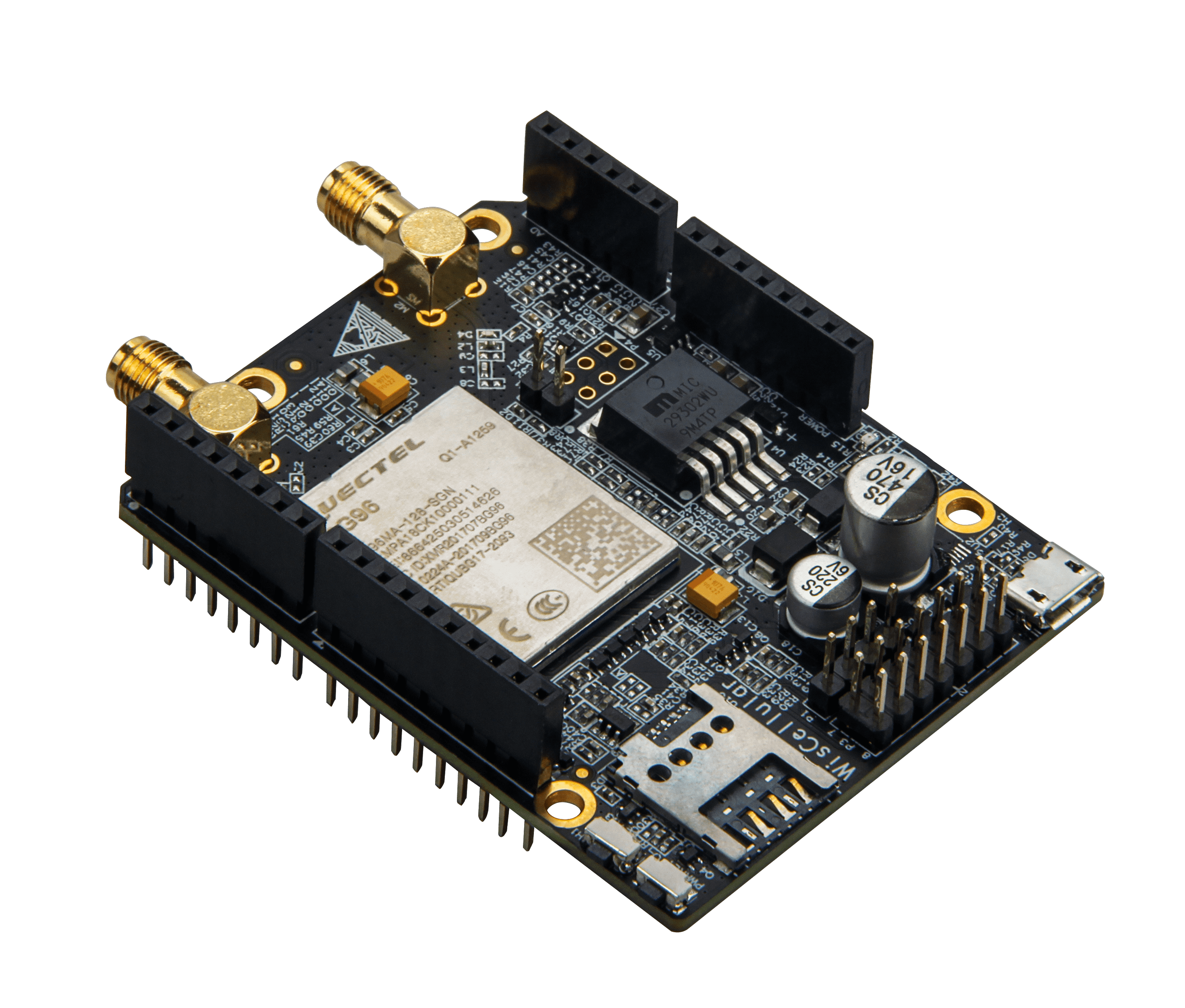 WisLink Cellular BG96 Arduino Shield LTE Cat-M1, NB-IoT – IOT Store