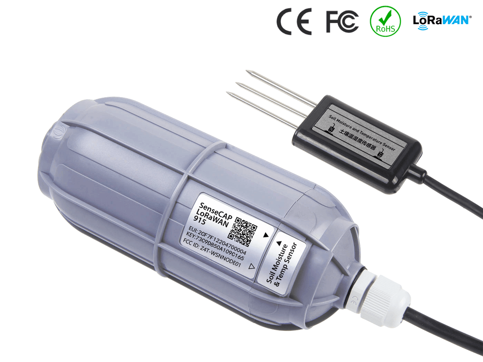 SenseCAP LoRaWAN Soil Moisture and Temperature Sensor – IOT Store