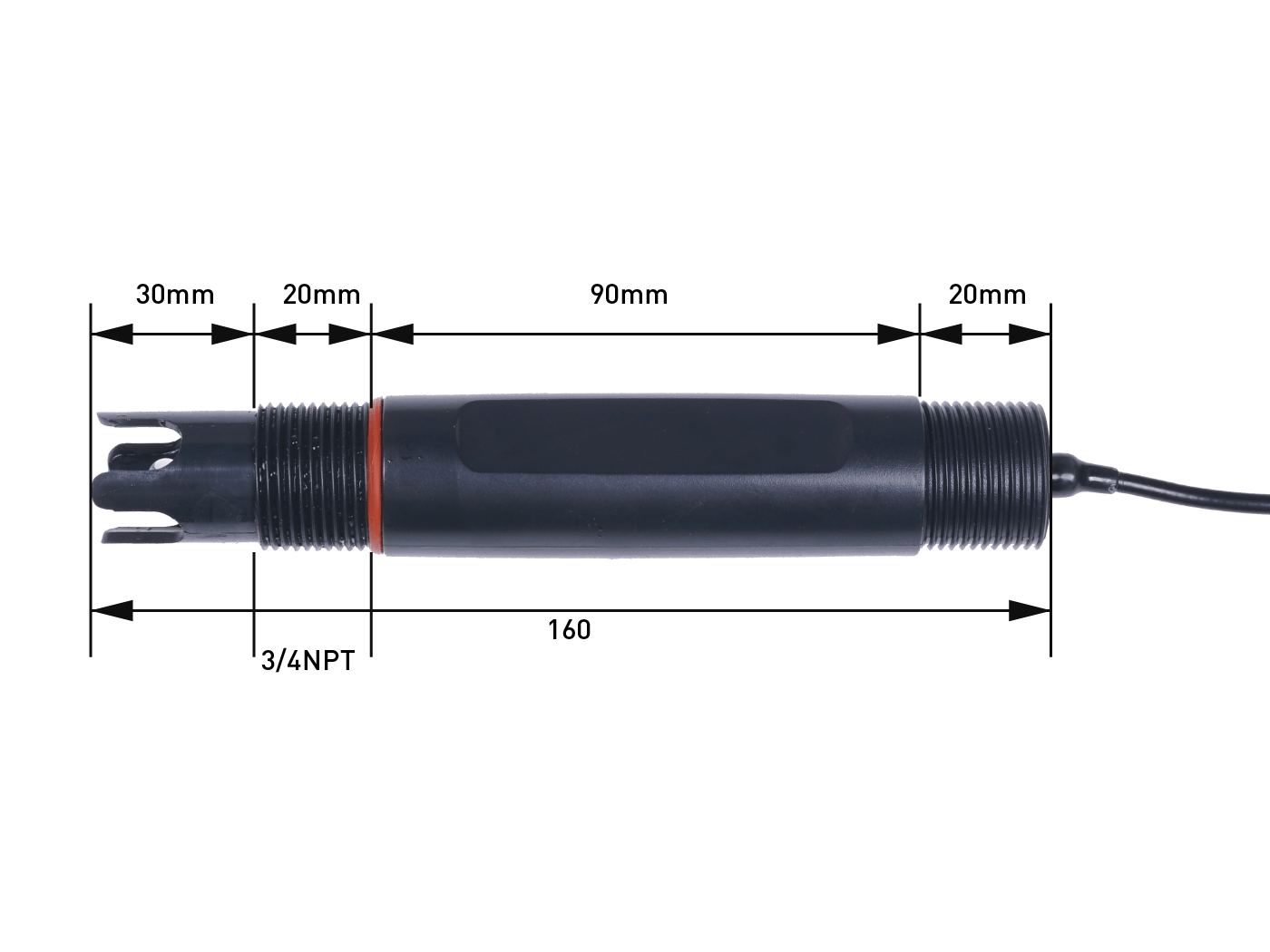 Industrial pH Sensor MODBUS-RTU RS485 & 0-2V Analog Voltage – IOT Store