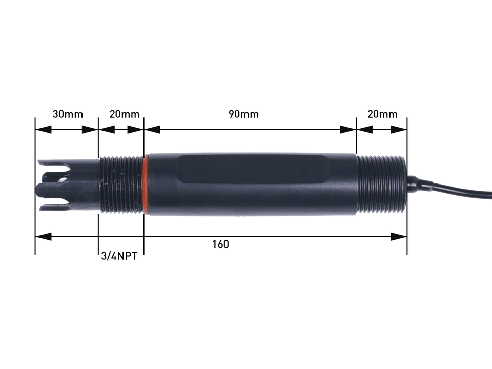 Industrial pH Sensor MODBUS-RTU RS485 & 0-2V Analog Voltage – IOT Store