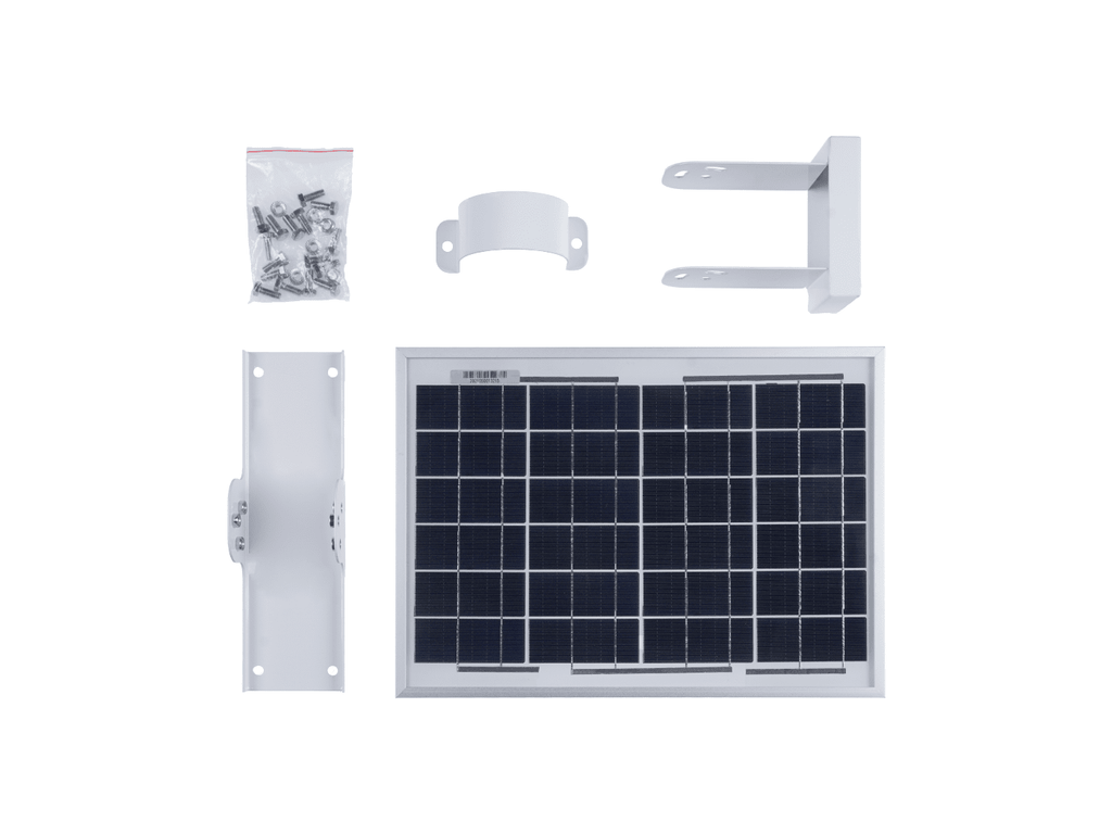 High-efficiency Waterproof PV-12W Solar Panel with Brackets