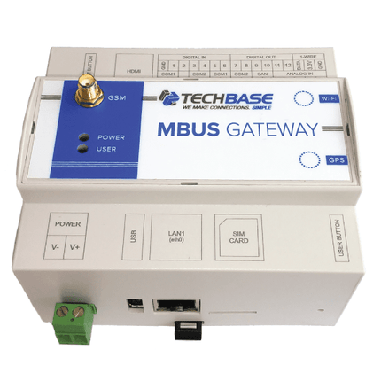 MBus Gateway - Programmable M-BUS to Modbus TCP/MQTT/SNMP – IOT Store