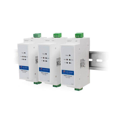 DIN-rail Serial RS485 to Ethernet converter USR-DR302