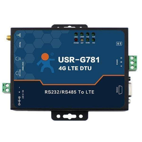 Industrial 4G LTE Modem Router, Serial to Cellular Modem USR-G781-AU