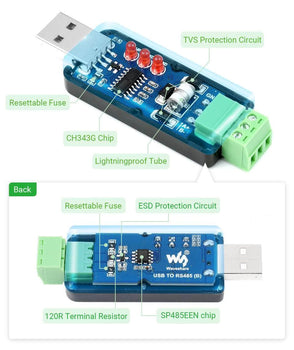 Industrial USB TO RS485 Bidirectional Converter – IOT Store