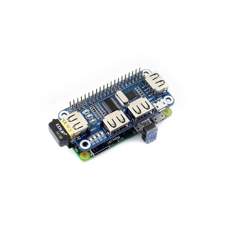4 Port USB HUB HAT for Raspberry Pi @ IOT Store Australia